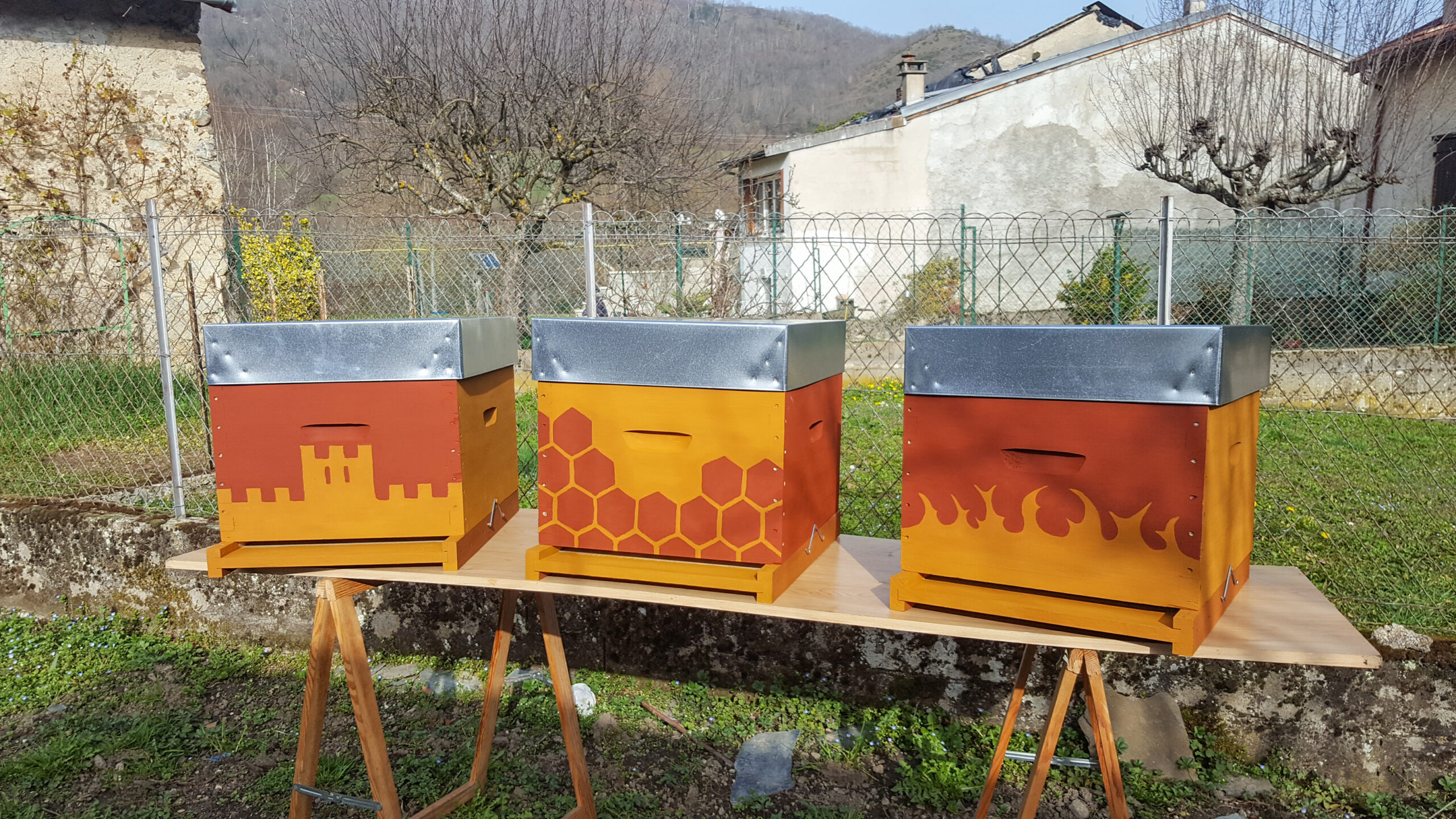 La ruche comment c'est fait ? - Nos ruches en couleurs